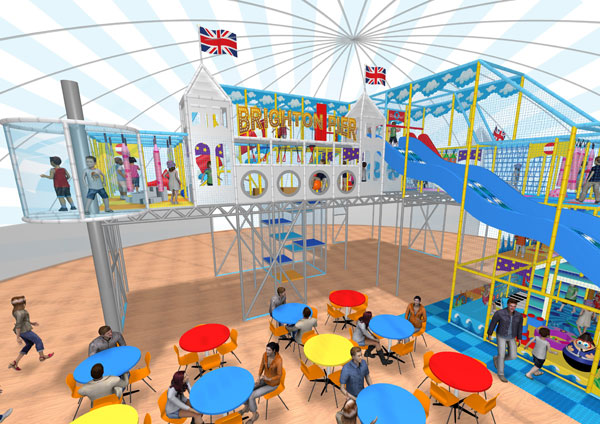 Palace Play: Brand new four-storey soft play area now open on Brighton ...