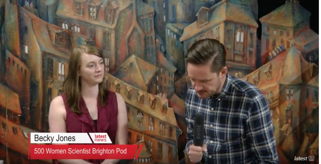 Becky Jones discusses "500 Women in Science" Brighton Pod - Latest TV ...